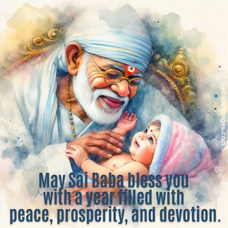 Sai Baba New Year Wishes