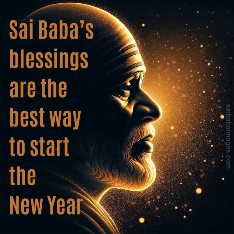 Sai Baba New Year Wishes