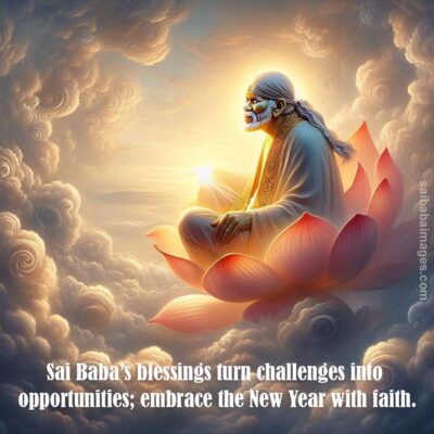 Sai Baba New Year Wishes