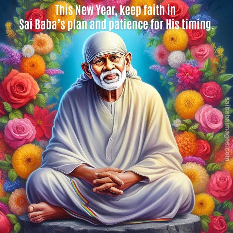 Sai Baba New Year Wishes
