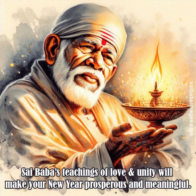 Sai Baba New Year Wishes