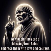 Sai Baba New Year Wishes