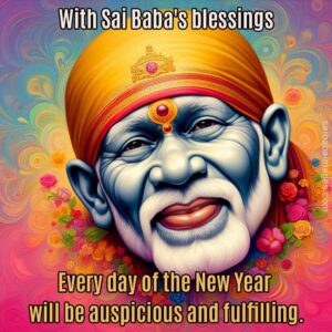 Sai Baba New Year Wishes