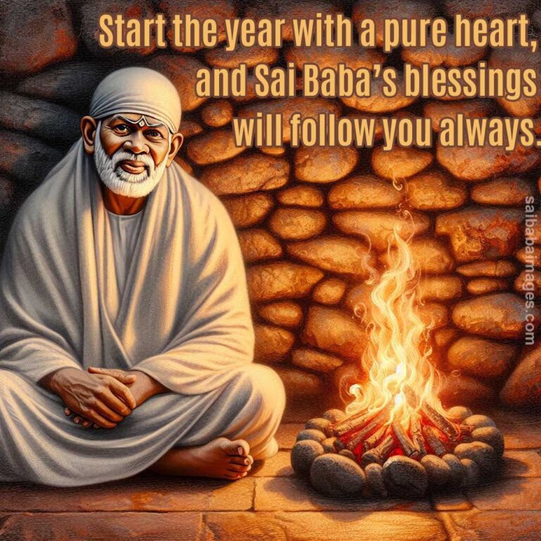 Sai Baba New Year Wishes