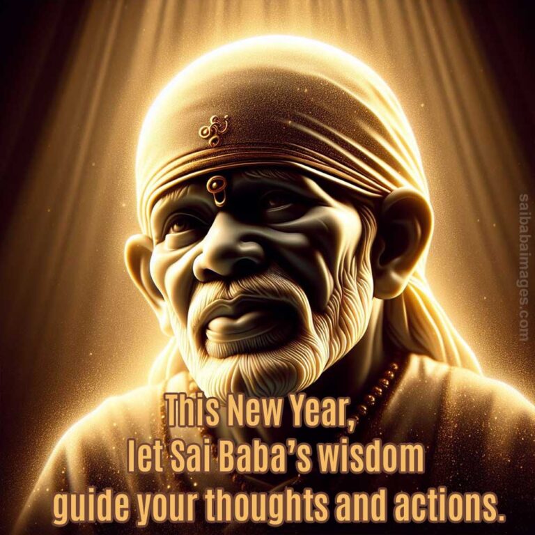 Sai Baba New Year Wishes